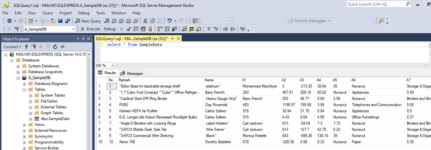 Import CSV File Into SQL Server Using SQL Server Management Studio